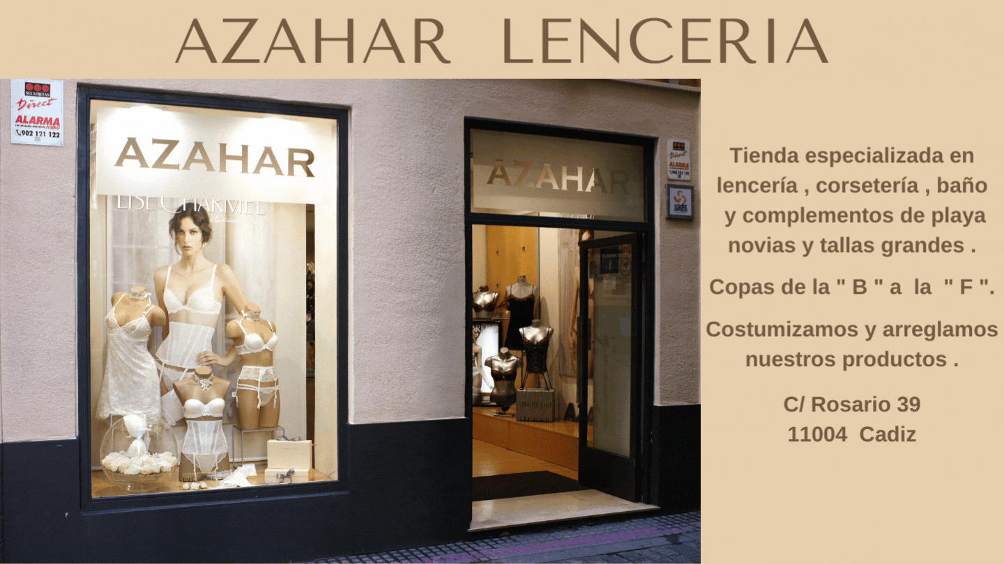 Lencería - Azahar Lencería